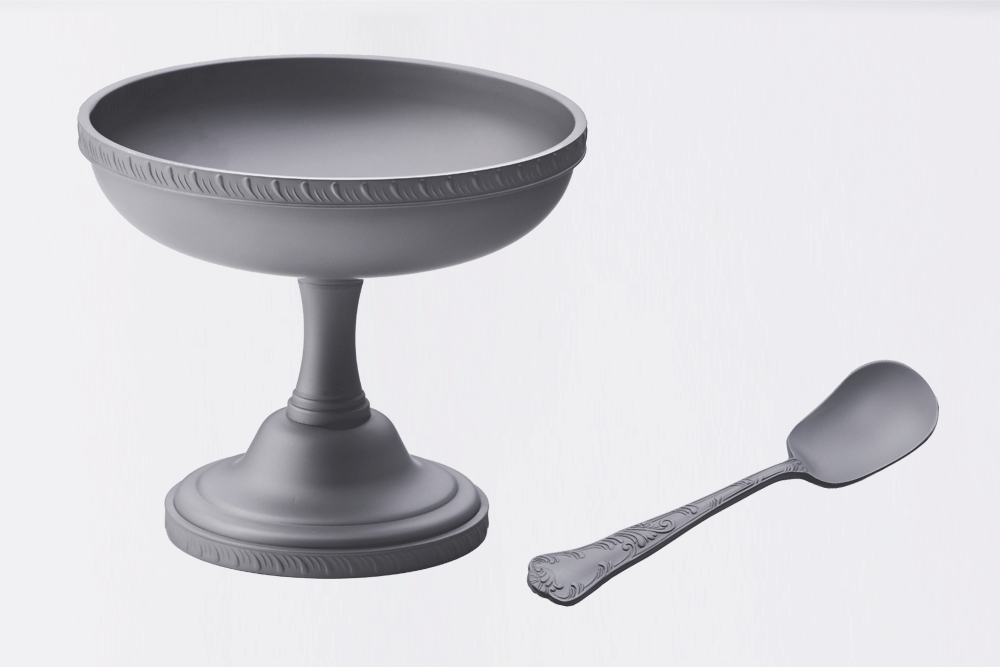 ICE White アイスクリームカップ＆スプーン｜as it is｜AS IT ISは新潟のテクノロジーと素材を掛け合わせ、これからの ...